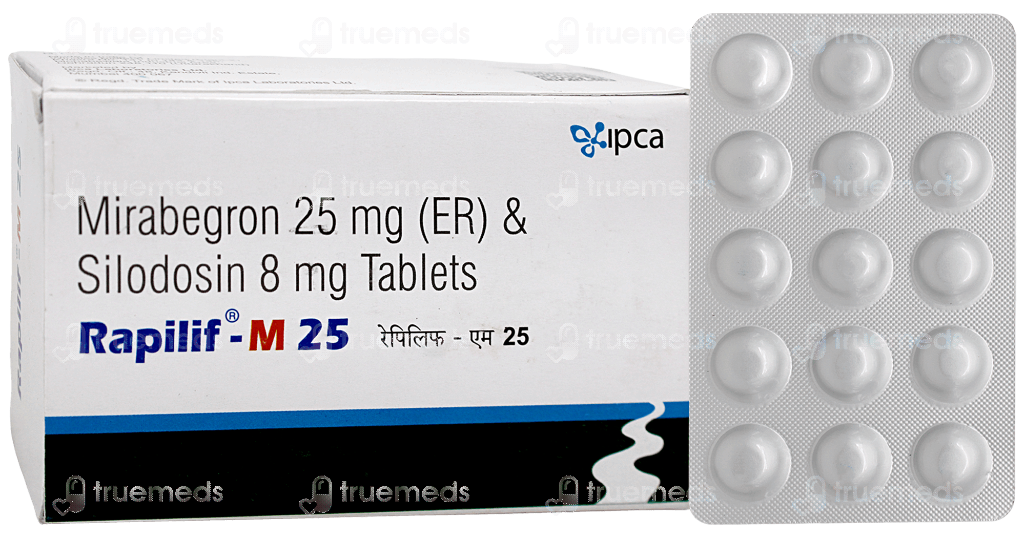 Rapilif M 25 Tablet 15 - Uses, Side Effects, Dosage, Price | Truemeds