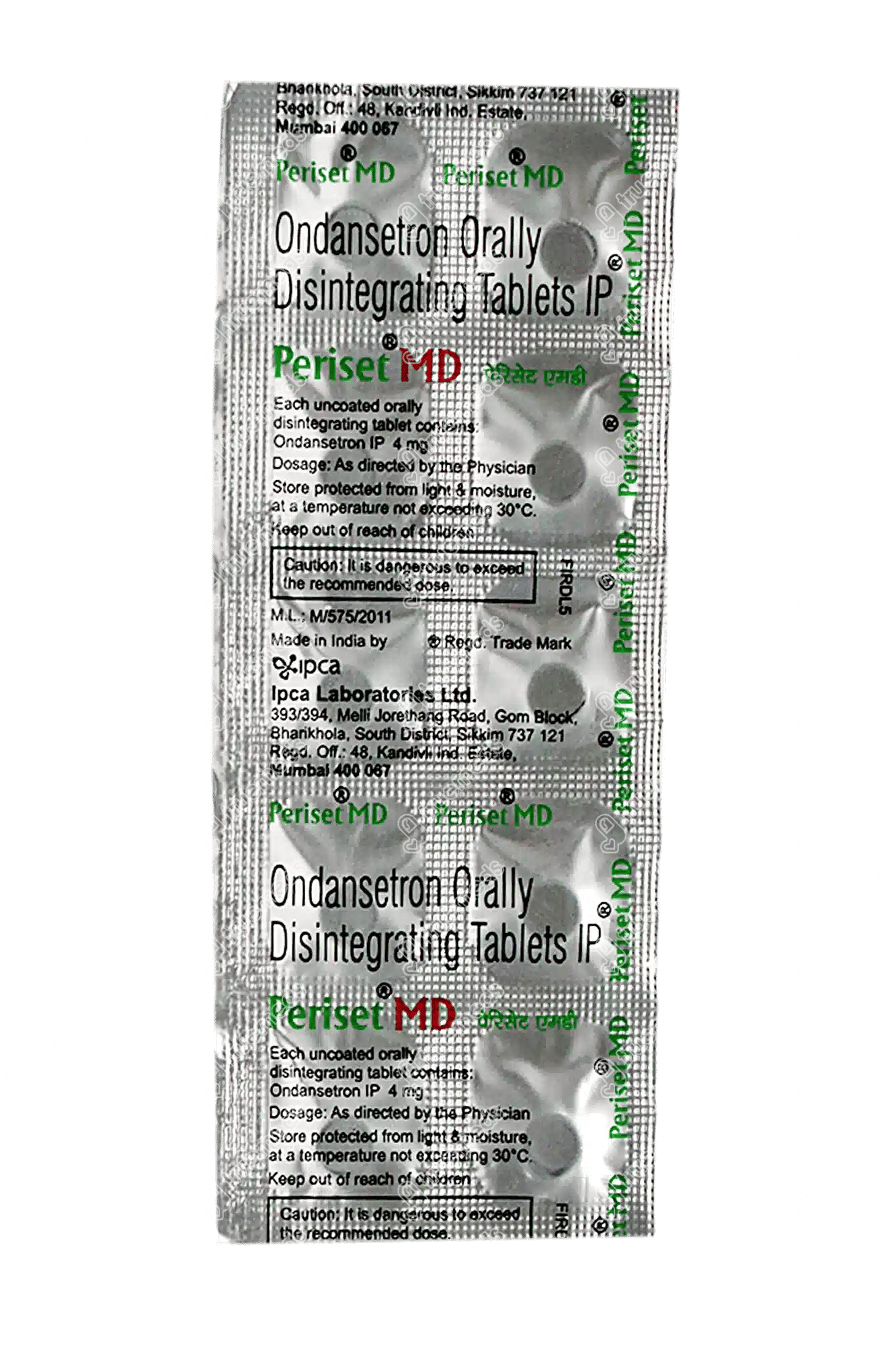 Periset Md 4 MG Md | Order Periset Md 4 MG Tablet Md Online at Truemeds