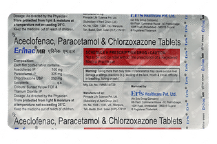 Erinac Mr 100325250 Mg Tablet 10 - Uses, Side Effects, Dosage, Price ...