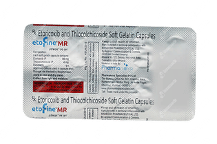 Etofine Mr 60/4 MG | Order Etofine Mr 60/4 MG Capsule Online at Truemeds