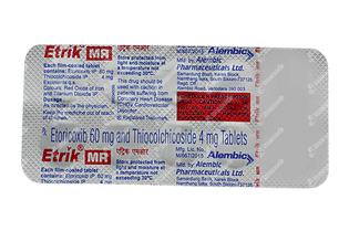 Etrik Mr 60/4 MG | Order Etrik Mr 60/4 MG Tablet Online at Truemeds