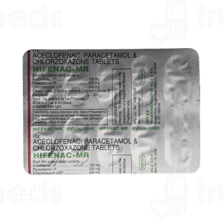 Hifenac Mr Tablet: Uses, Side Effects, Price & Substitutes