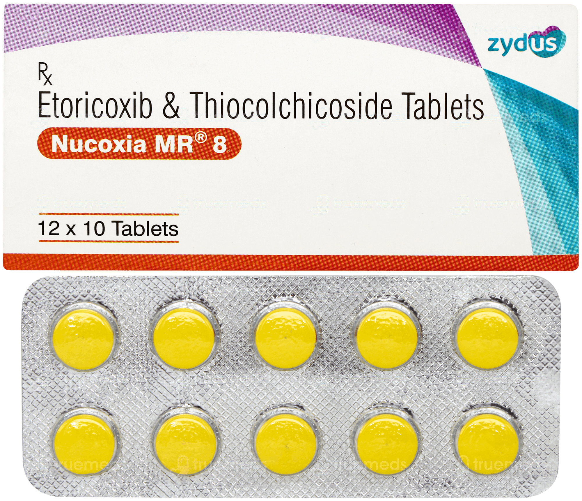 Nucoxia Mr 60/8 MG | Order Nucoxia Mr 60/8 MG Tablet Mr Online at Truemeds