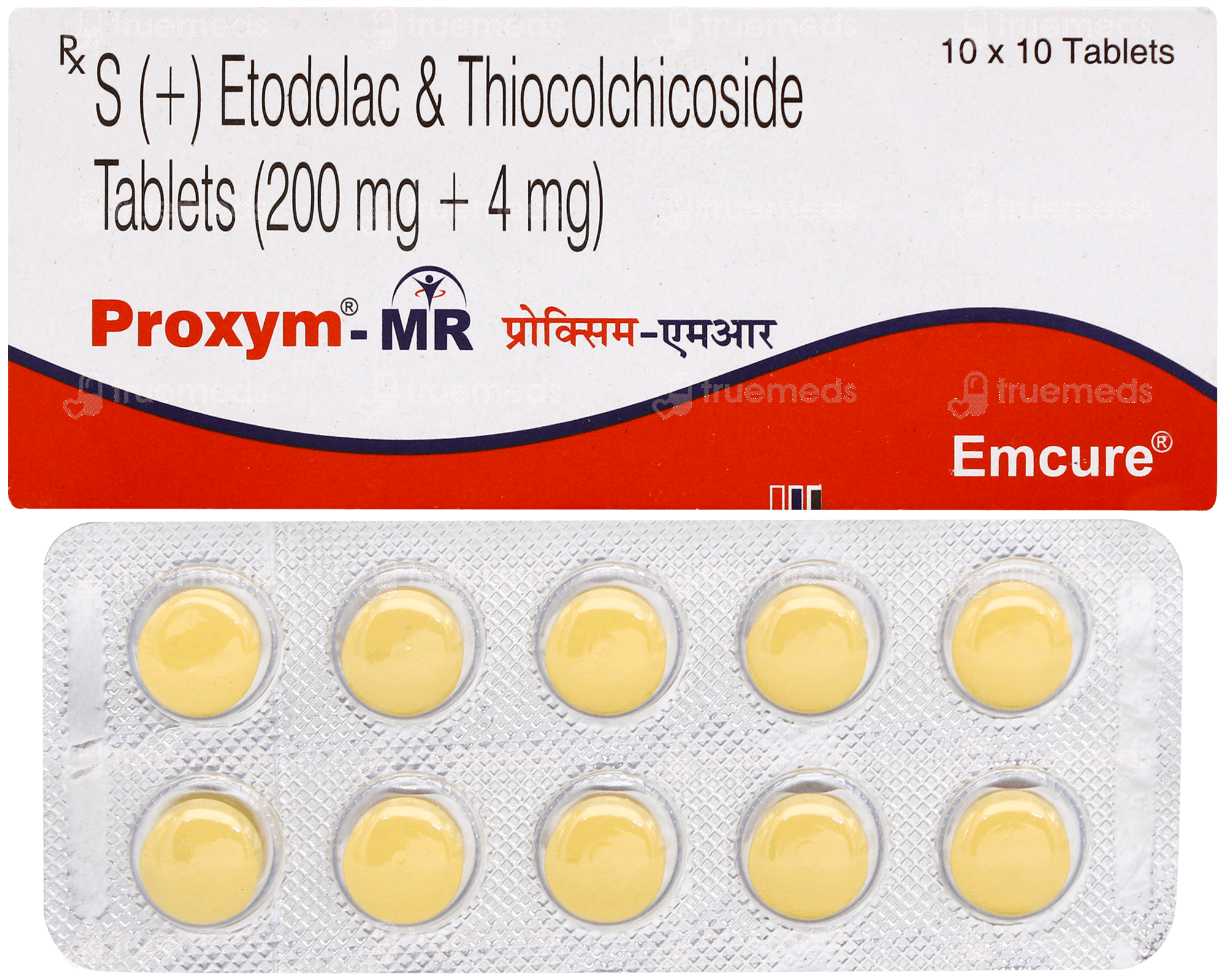 Proxym Mr 200/4 MG | Order Proxym Mr 200/4 MG Tablet Online at Truemeds