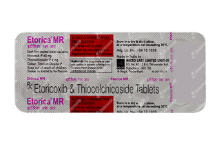 Etorica Mr 604 Mg Tablet 10 - Uses, Side Effects, Dosage, Price | Truemeds