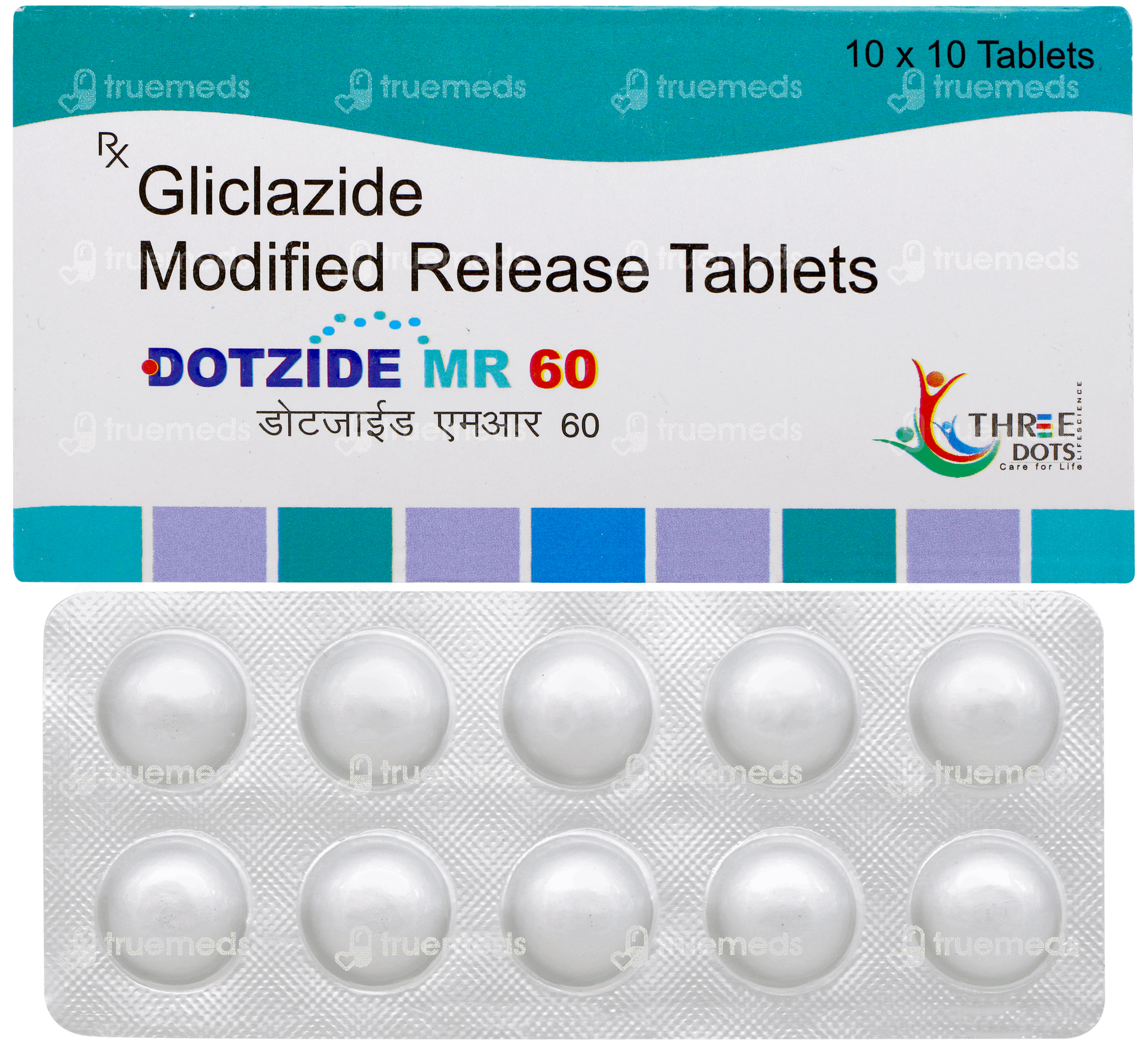 Dotzide Mr 60 Mg Tablet 10 - Uses, Side Effects, Dosage, Price | Truemeds