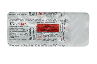 Aceclo 200 MG - Uses, Side Effects & Dosage from Truemeds