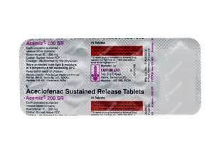 Acemiz 200 MG | Order Acemiz 200 MG Tablet Sr Online at Truemeds