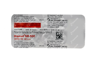 Diamet 500 MG | Order Diamet 500 MG Tablet Sr Online at Truemeds