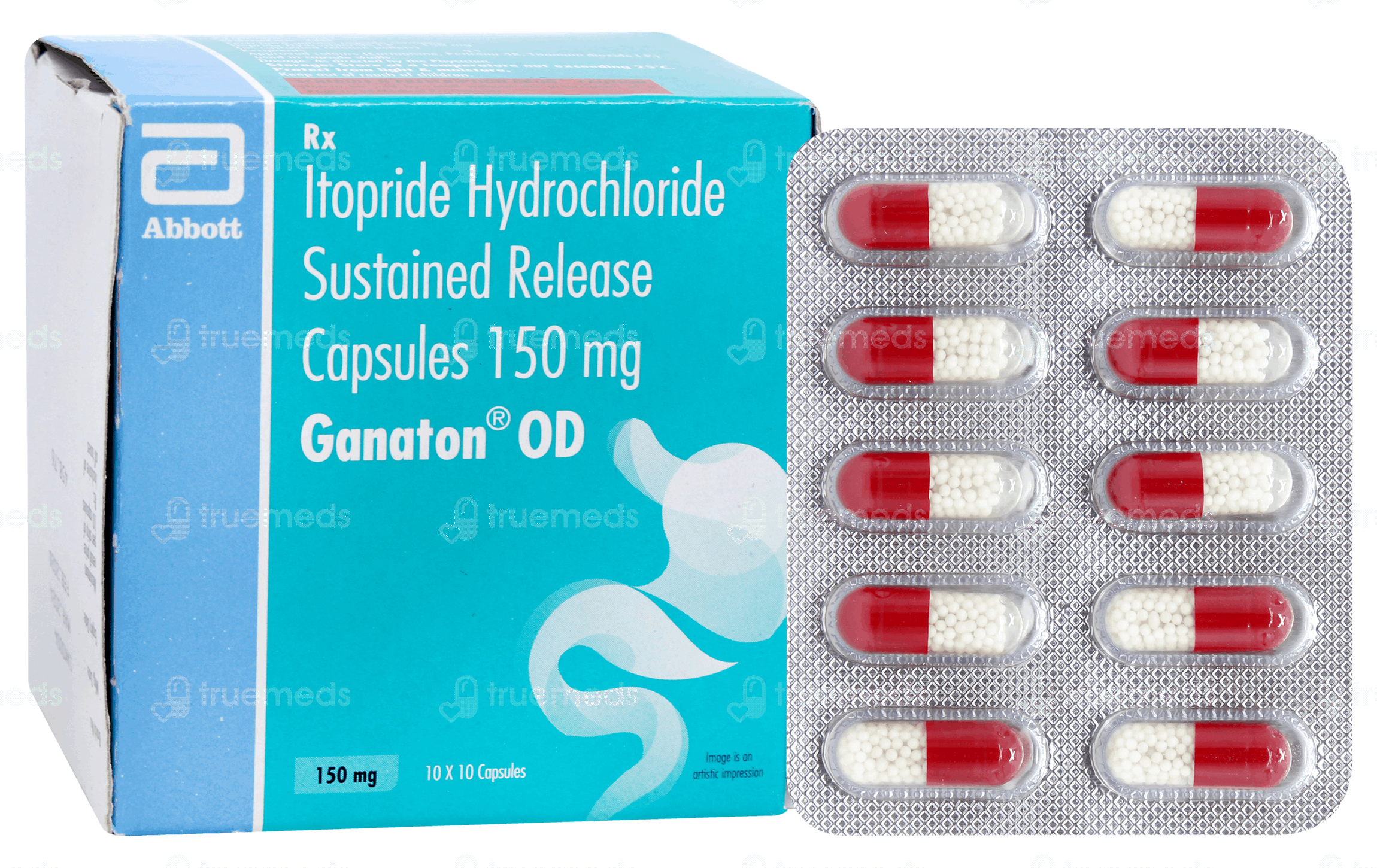 Ganaton Od 150 MG | Order Ganaton Od 150 MG Capsule Sr Online at Truemeds