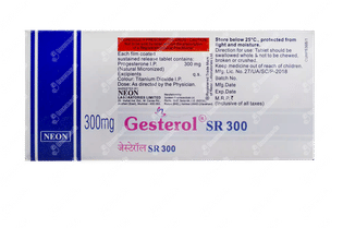 Gesterol 300 MG | Order Gesterol 300 MG Tablet Sr Online at Truemeds
