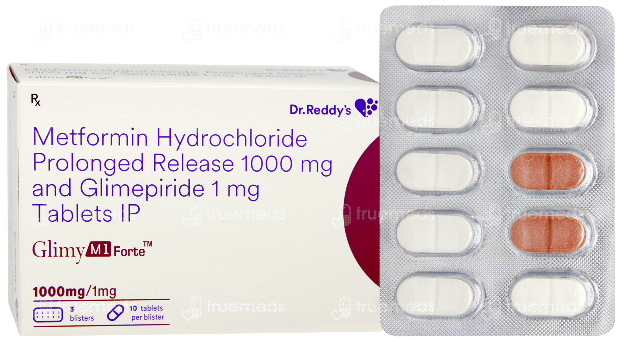 Glimy M1 Forte Tablet: Uses, Side Effects, Price & Substitutes