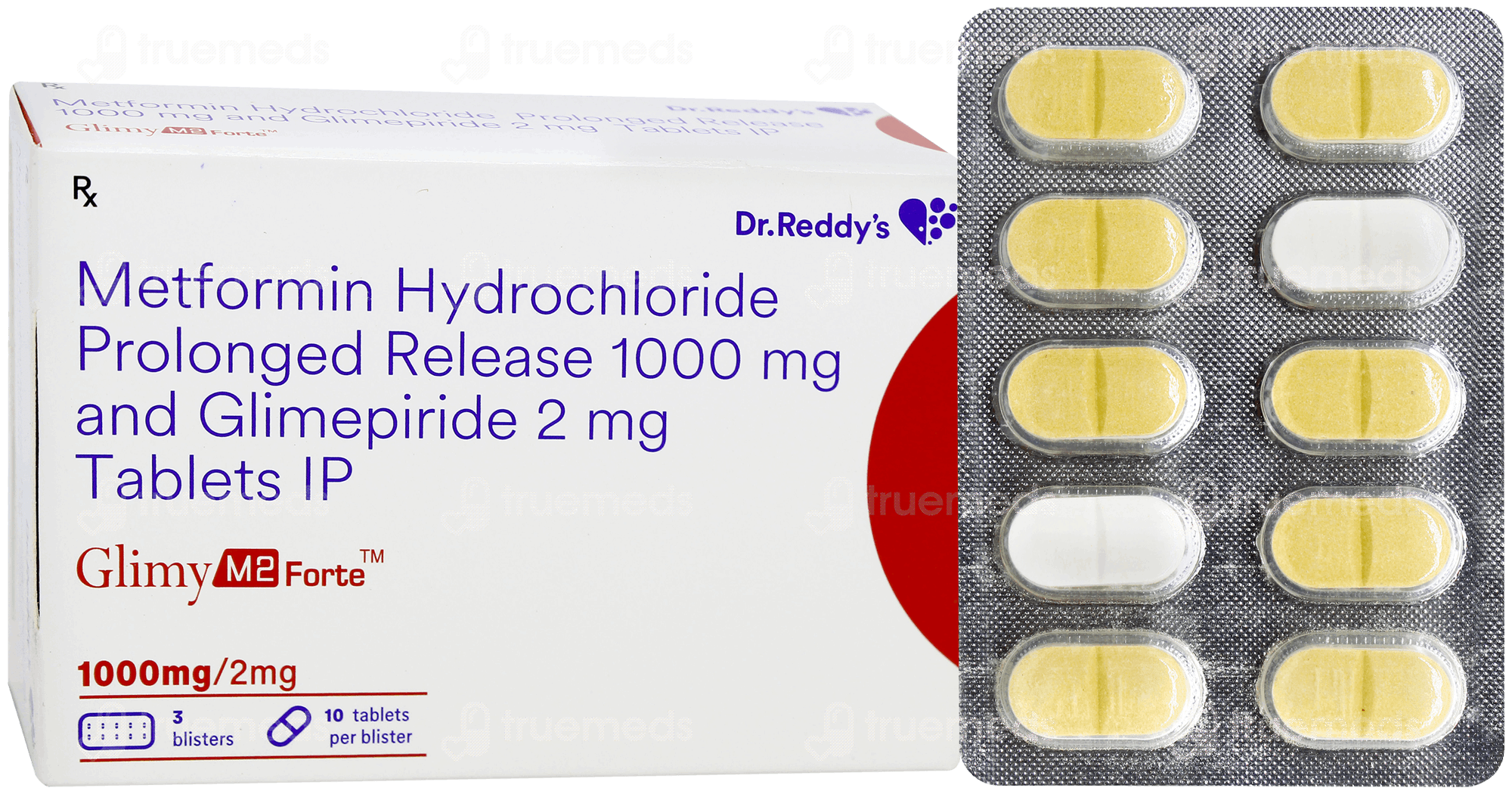 Glimy M2 Forte Tablet: Uses, Side Effects, Price & Substitutes