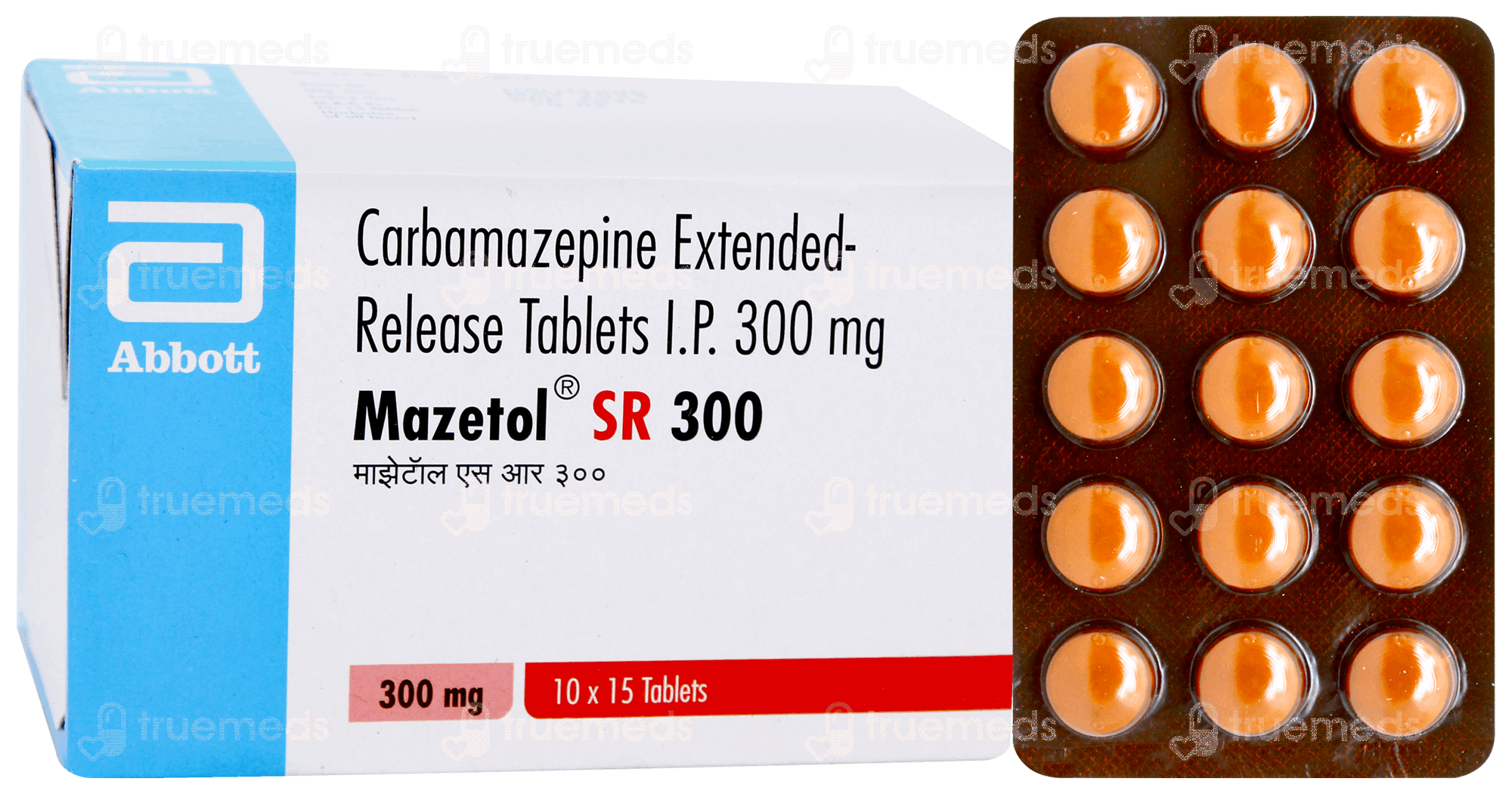 Mazetol 300 Mg Tablet Sr 15 - Uses, Side Effects, Dosage, Price | Truemeds