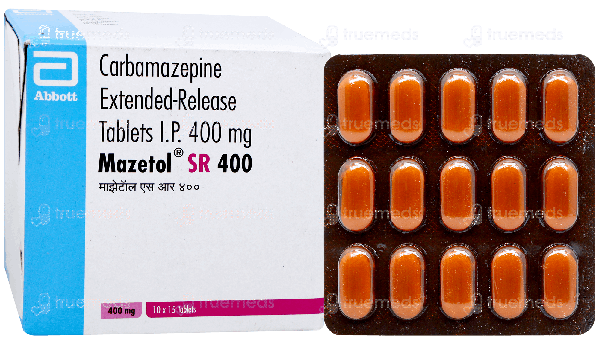 Mazetol 400 Mg Tablet Sr 15 - Uses, Side Effects, Dosage, Price | Truemeds