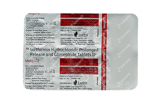 Metgli 2 Tablet: Uses, Side Effects, Price & Substitutes