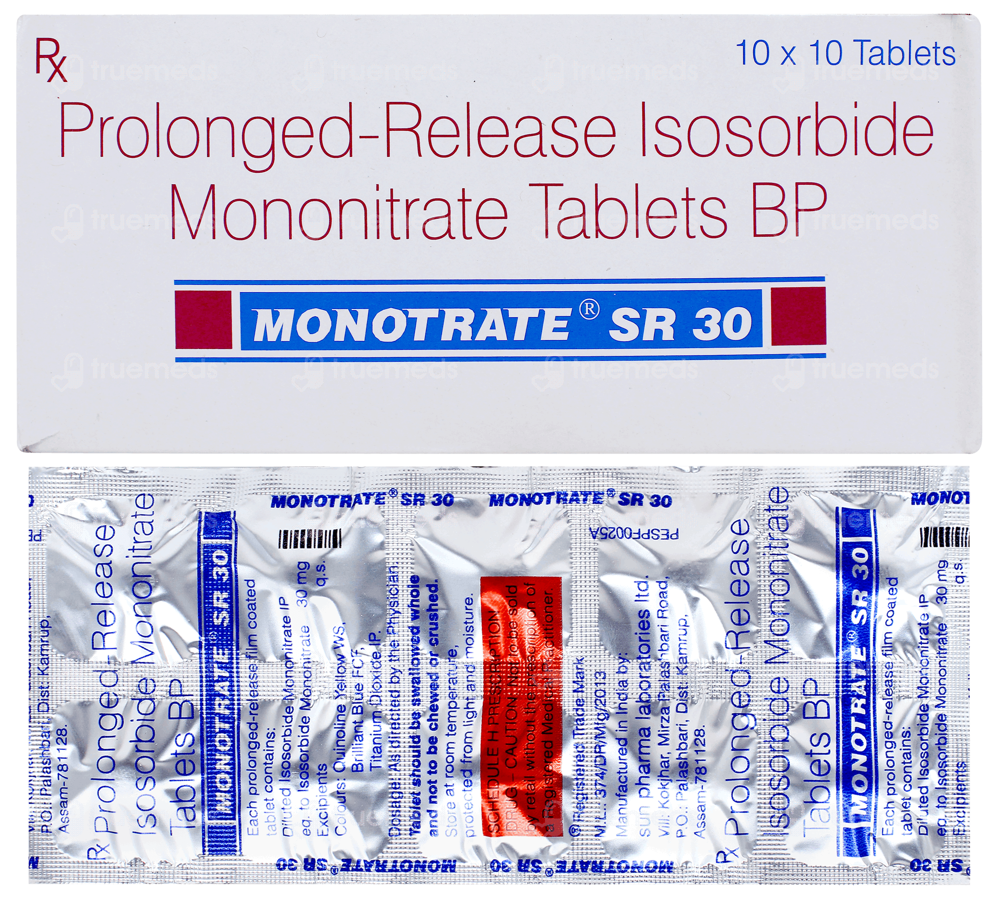 Monotrate 30 MG | Order Monotrate 30 MG Tablet Sr Online at Truemeds