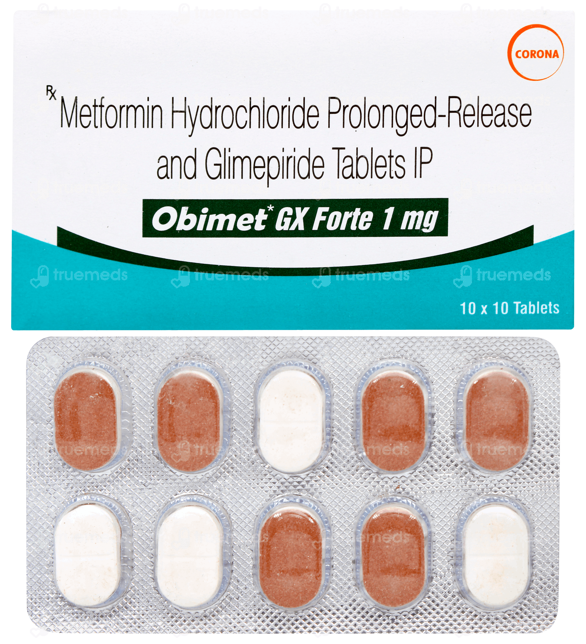 Obimet Gx Forte 1mg Tablet: Uses, Side Effects, Price & Substitutes