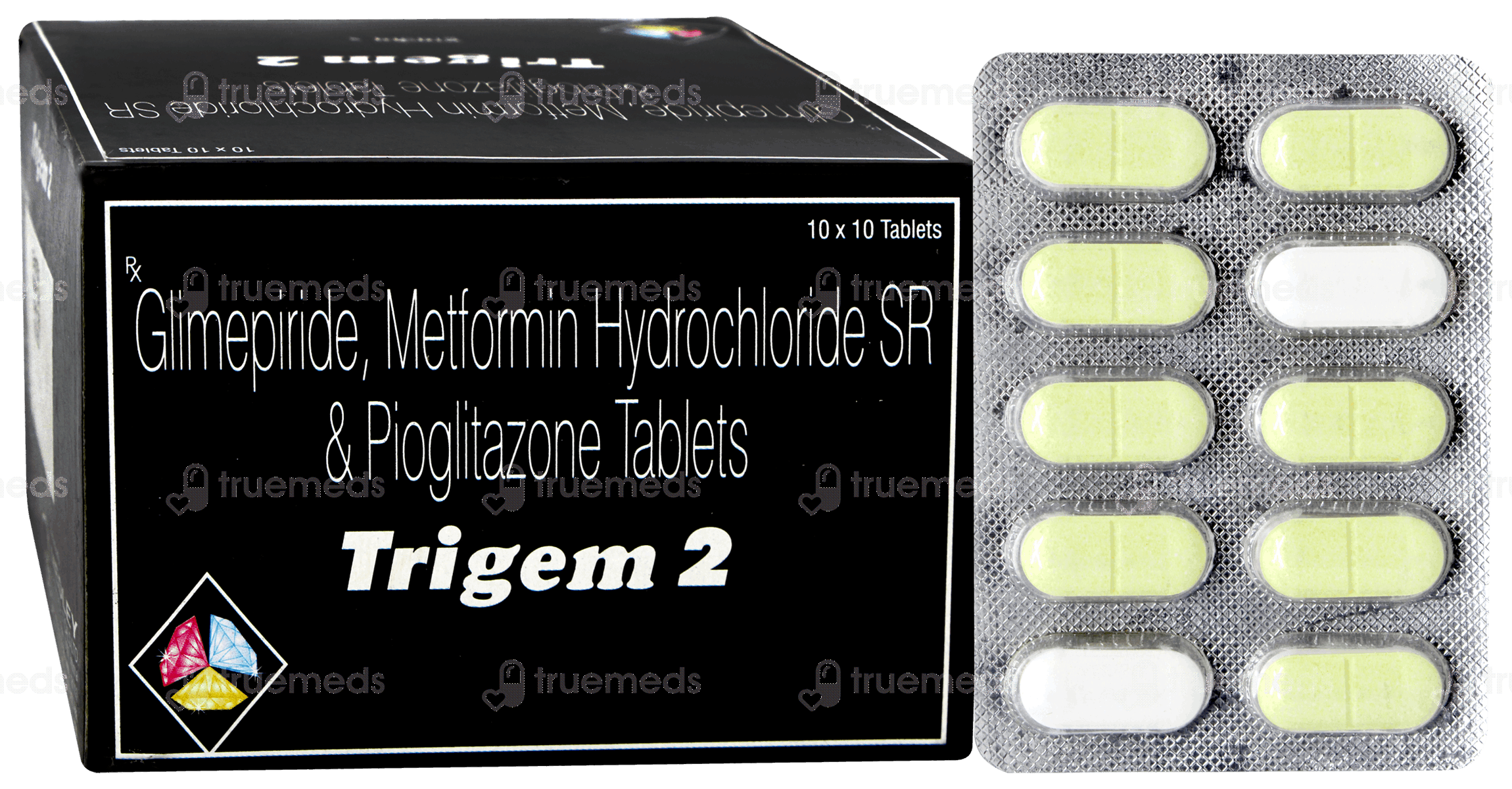Trigem 2 Tablet 10: Uses, Side Effects, Price & Substitutes