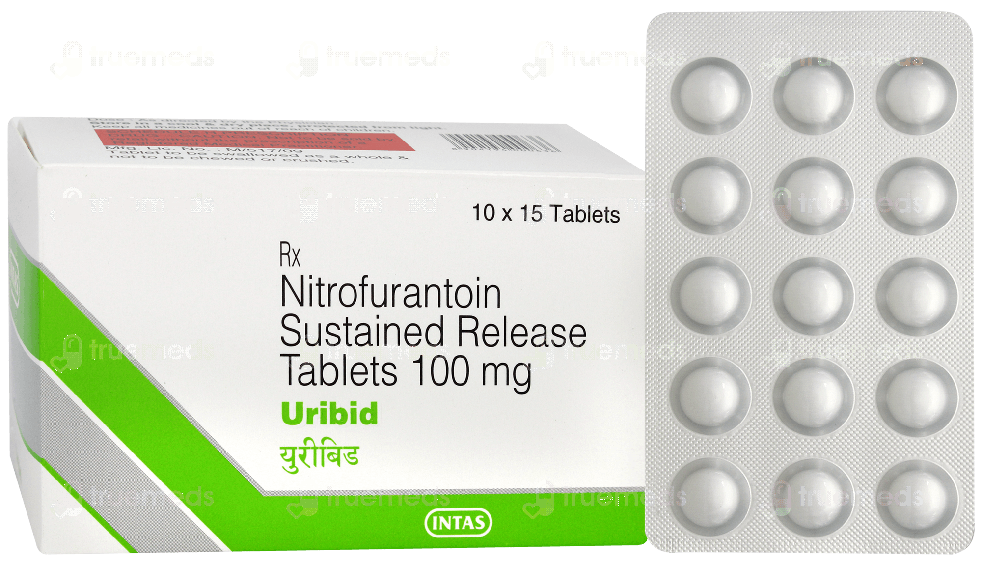 Uribid 100 MG | Order Uribid 100 MG Tablet Sr Online at Truemeds