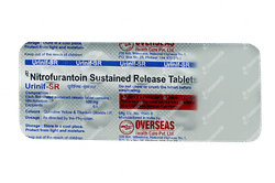 Urinif 100 MG Tablet Sr 10 - Uses, Side Effects, Dosage, Price | Truemeds