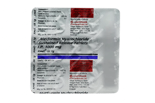 X Met 1000 Mg Tablet Sr 15 - Uses, Side Effects, Dosage, Price | Truemeds