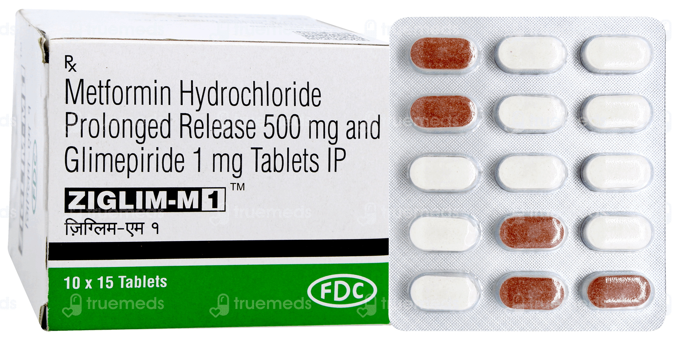 Ziglim M 1/500 MG Tablet Pr 15: Uses, Side Effects, Price & Substitutes