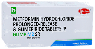 Glimp M2 Sr Tablet: Uses, Side Effects, Price & Substitutes