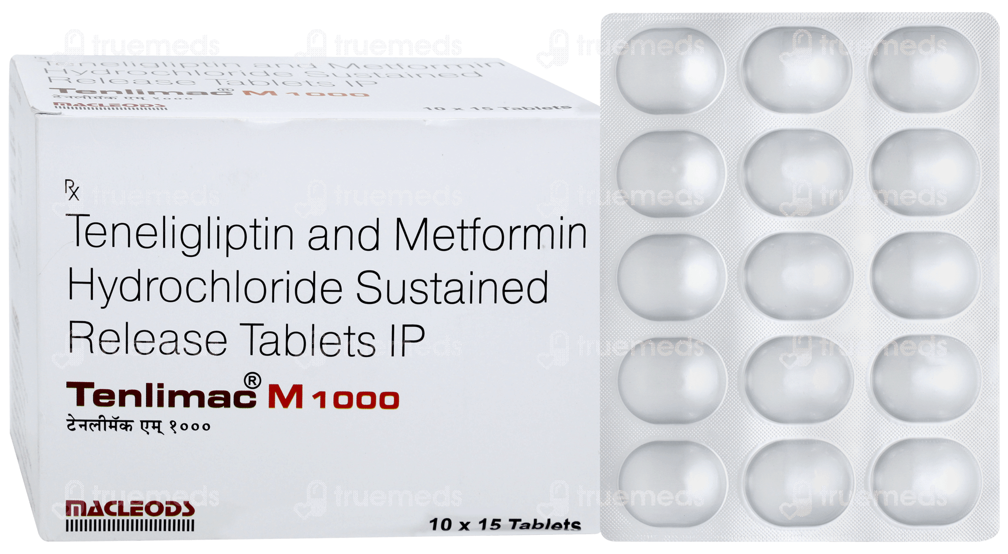 Tenlimac M 1000 Tablet 15: Uses, Side Effects, Price & Substitutes