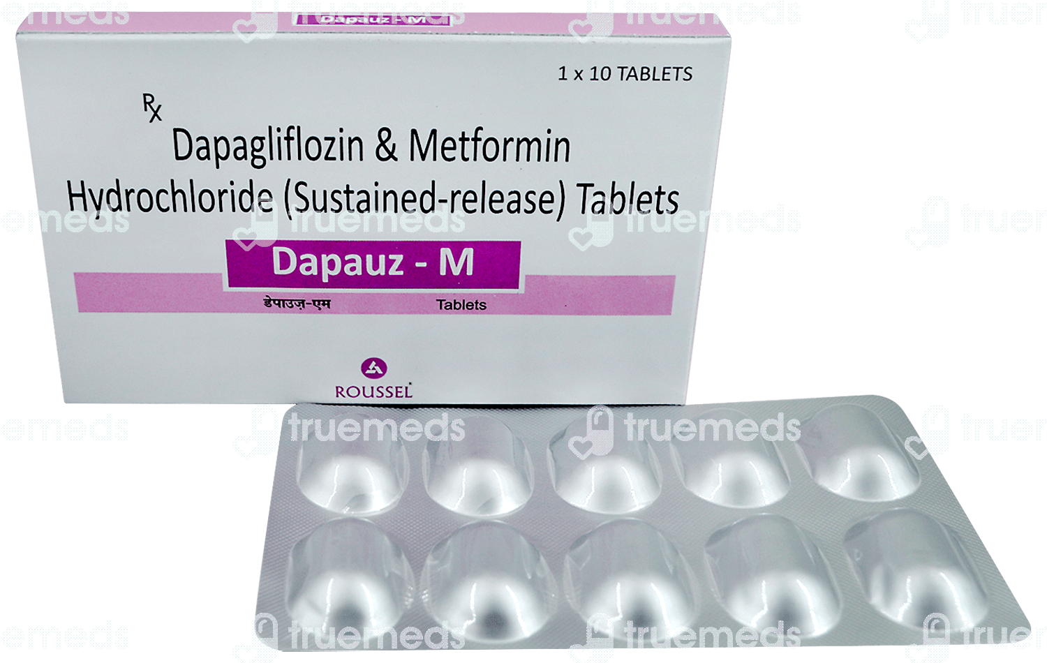 Dapauz M 5500 Mg Tablet Sr 10 - Uses, Side Effects, Dosage, Price ...
