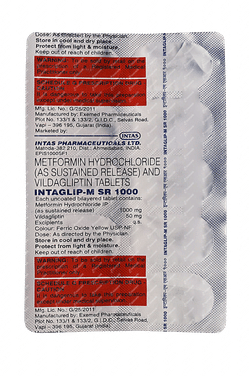 Intaglip M Sr 50/1000 MG | Order Intaglip M Sr 50/1000 MG Tablet Online ...