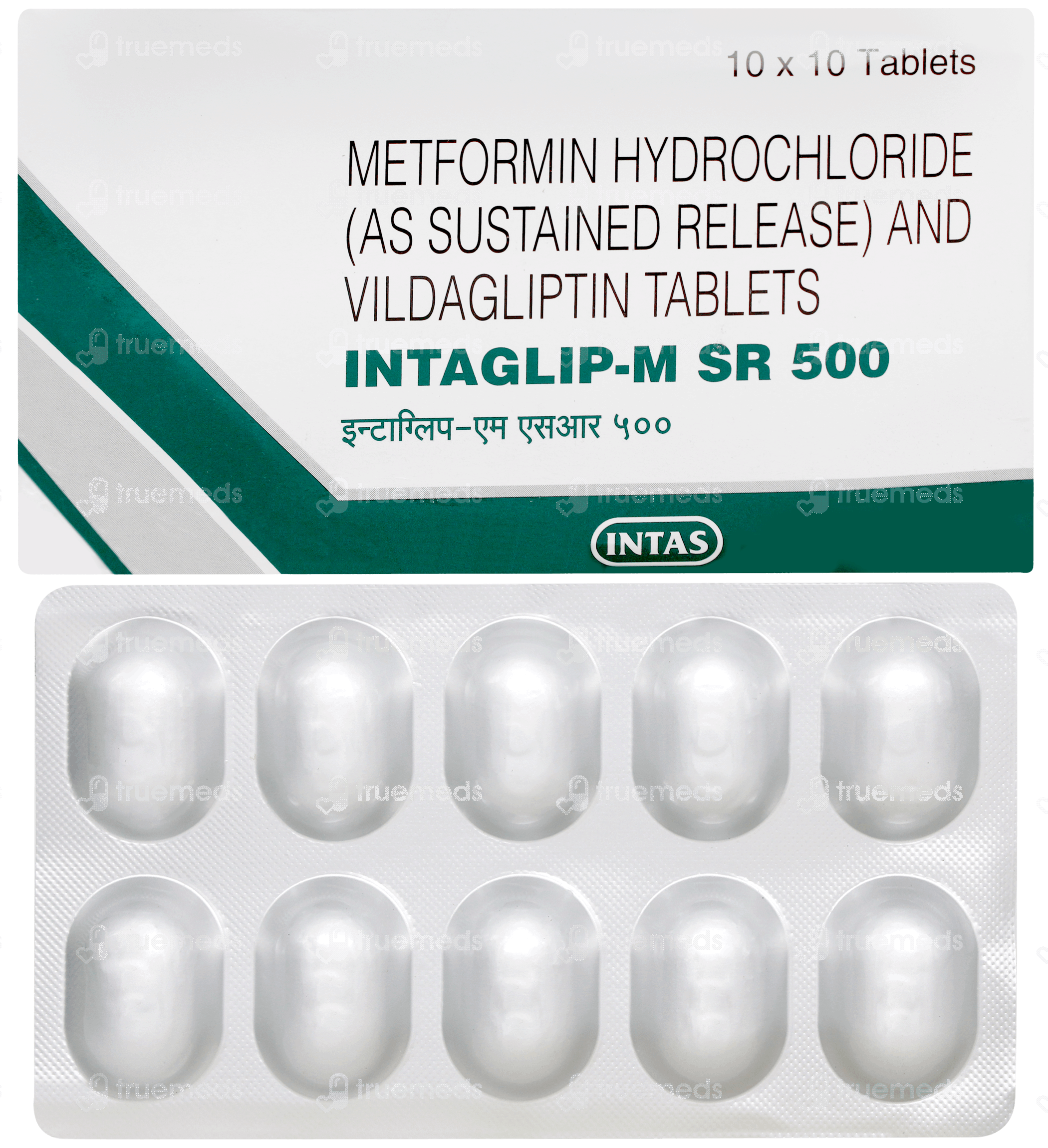 Intaglip M Sr 500 Tablet 10: Uses, Side Effects, Price & Substitutes