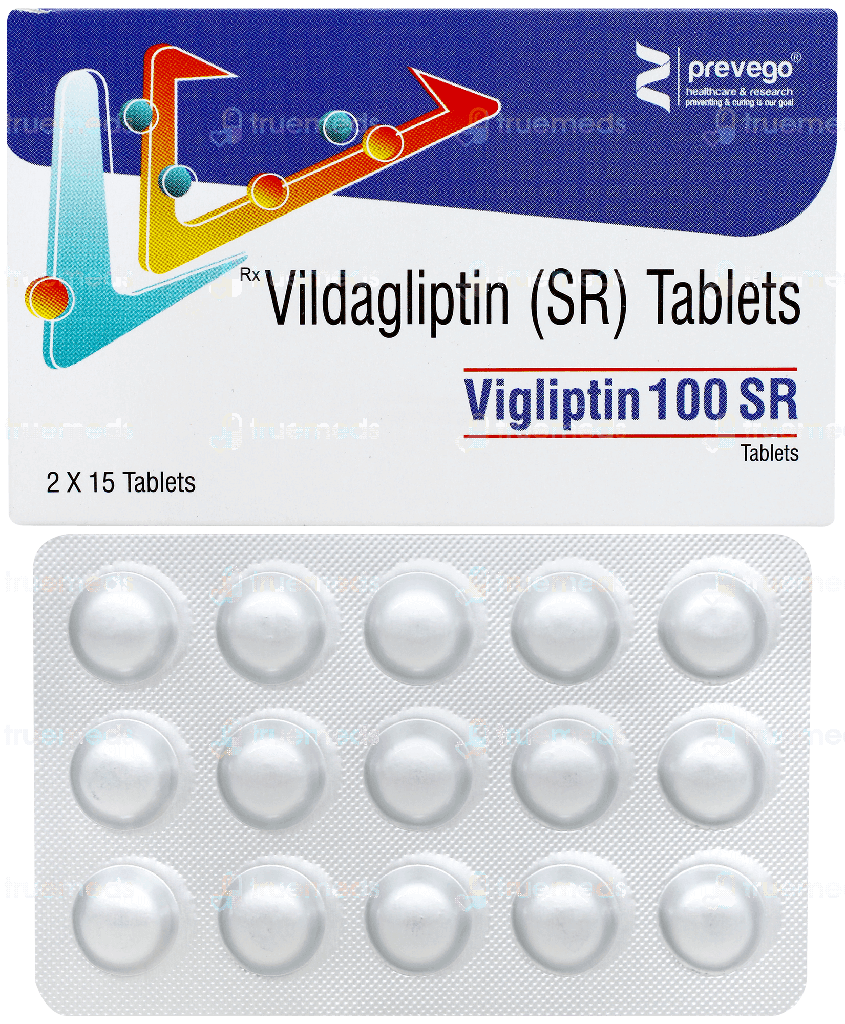 Vigliptin 100 MG | Order Vigliptin 100 MG Tablet Sr Online at Truemeds
