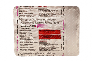 Voglimac gm 2 Hd Tablet 15: Uses, Side Effects, Price & Substitutes