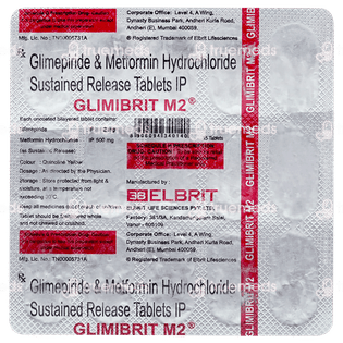 Glimibrit M2 Tablet 15: Uses, Side Effects, Price & Substitutes