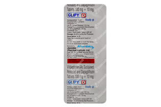 Glipy D 10/100 MG | Order Glipy D 10/100 MG Tablet Sr Online at Truemeds