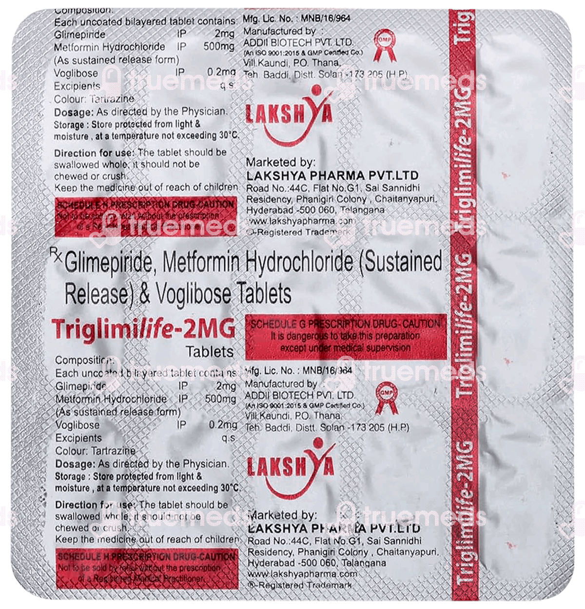 Triglimilife 2mg Tablet 15: Uses, Side Effects, Price & Substitutes