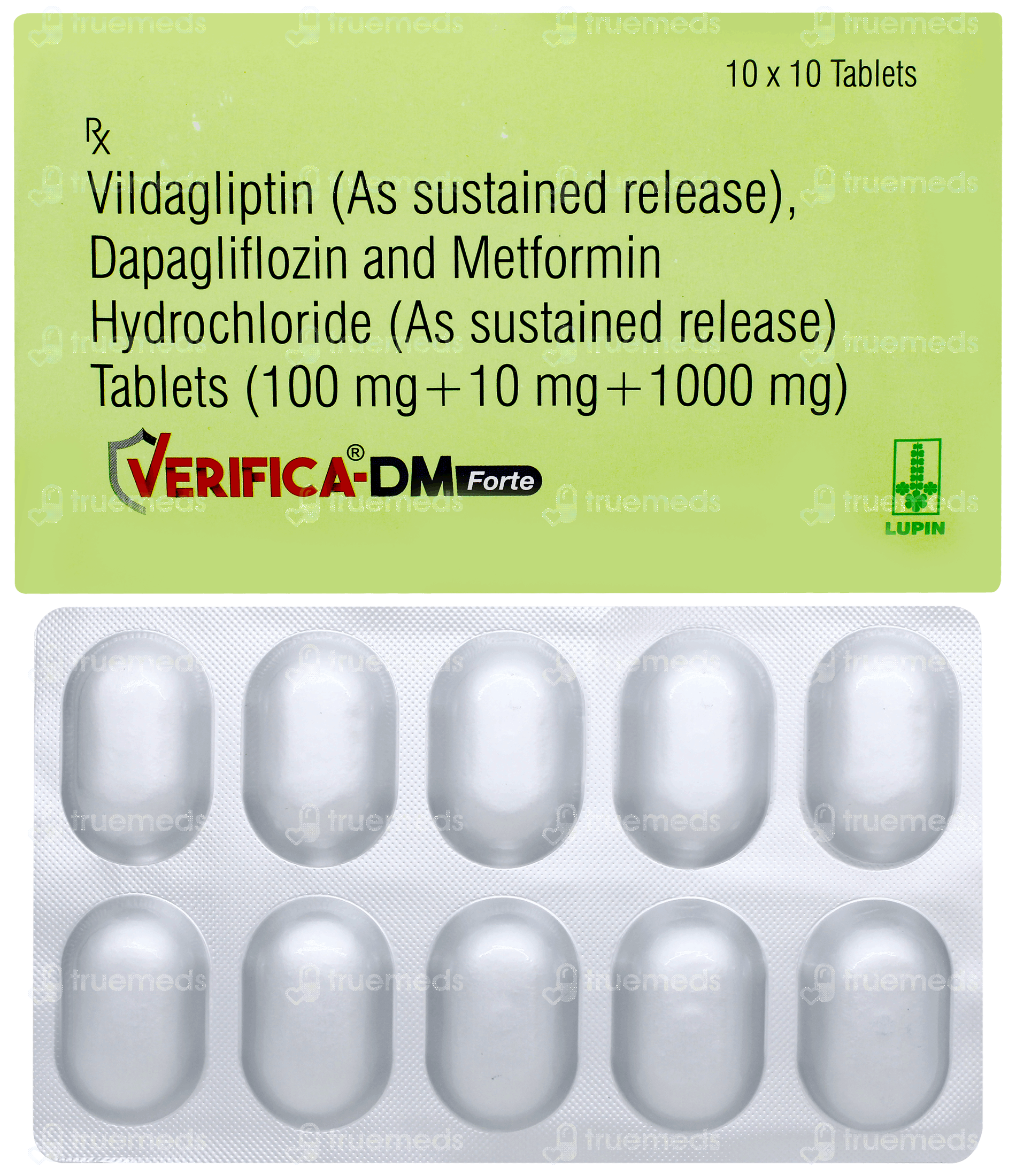 Verifica Dm Forte Tablet 10 - Uses, Side Effects, Dosage, Price | Truemeds