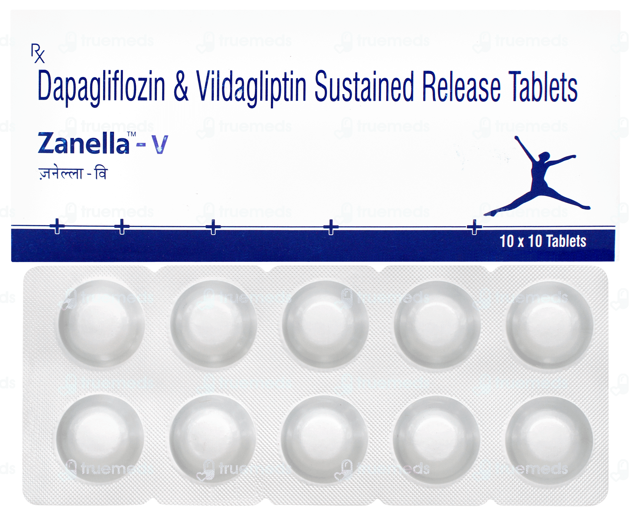 Zanella V Tablet Sr 10 - Uses, Side Effects, Dosage, Price | Truemeds
