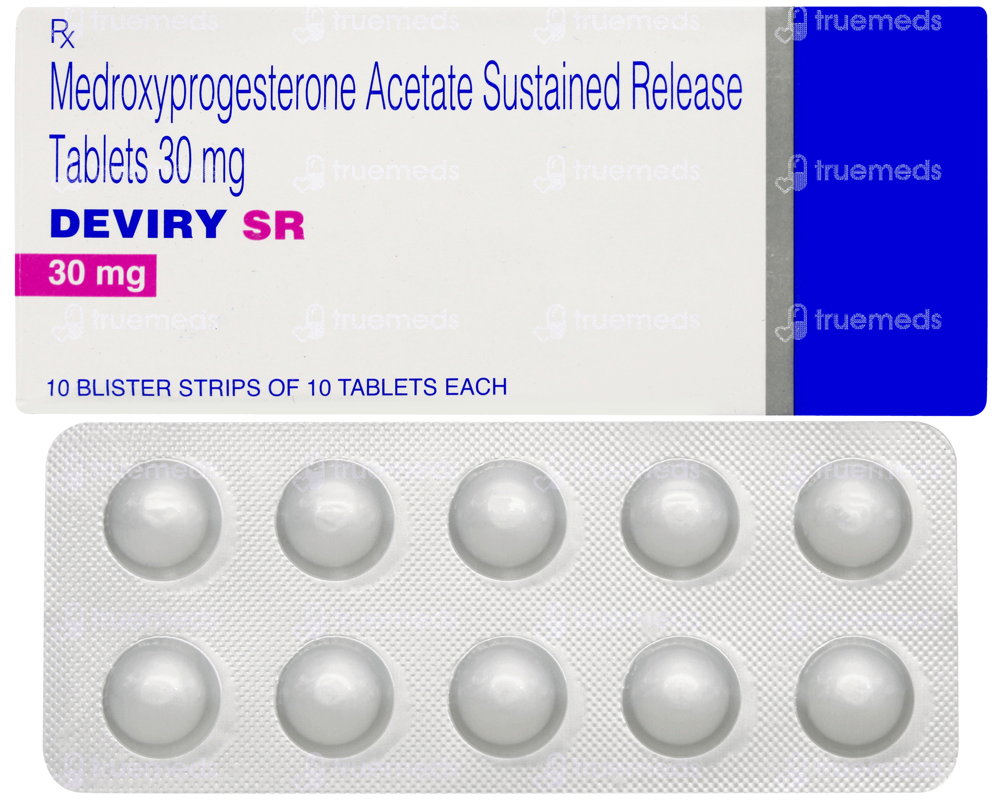 Deviry Sr Tablet 10 - Uses, Side Effects, Dosage, Price | Truemeds