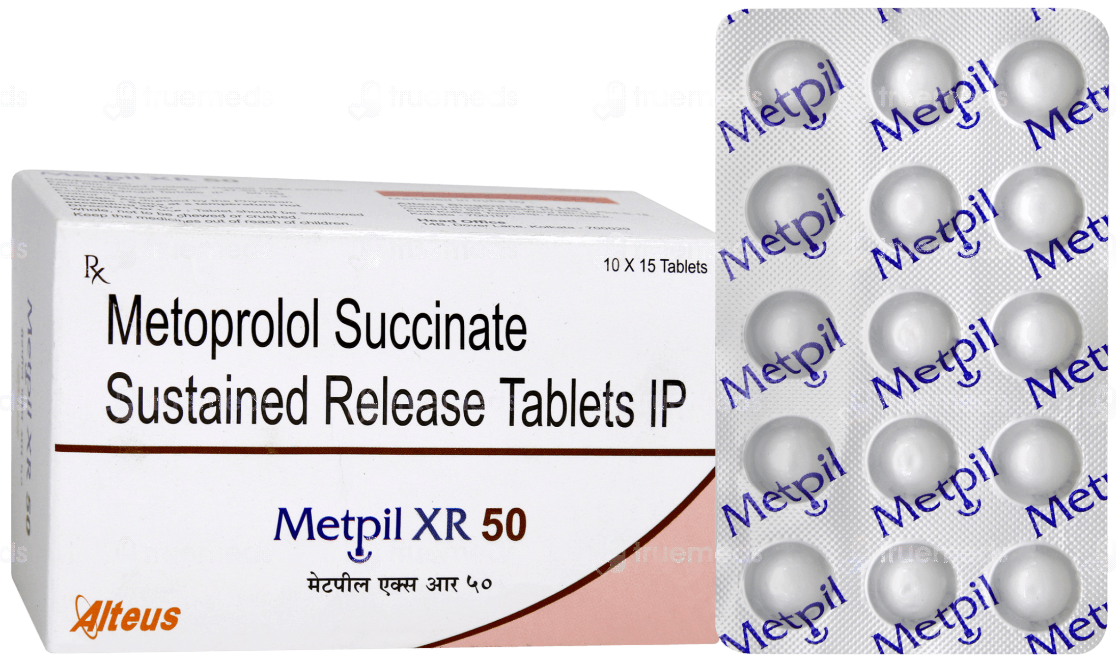 Metpil Xr 50 Tablet 15: Uses, Side Effects, Price & Substitutes