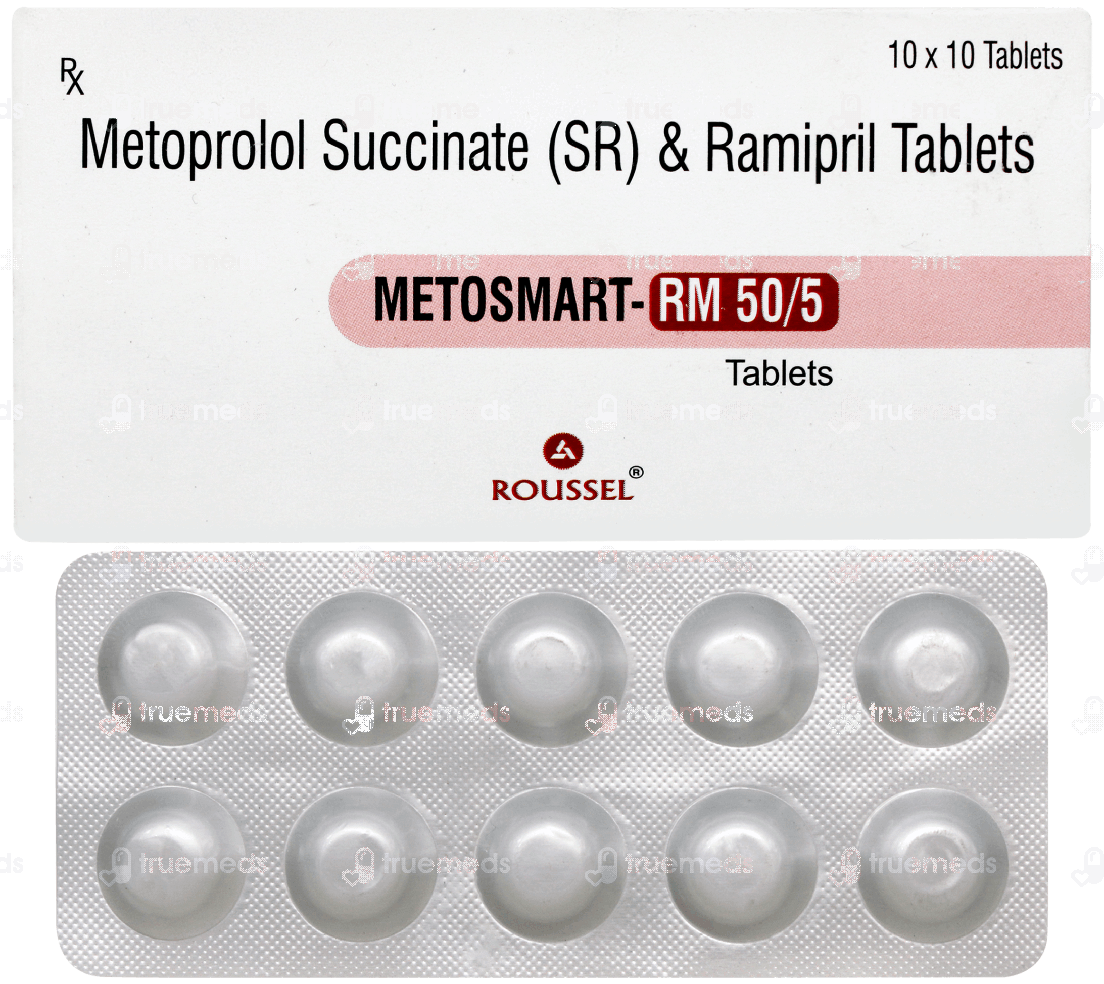 Metosmart Rm 505 Tablet 10 - Uses, Side Effects, Dosage, Price | Truemeds