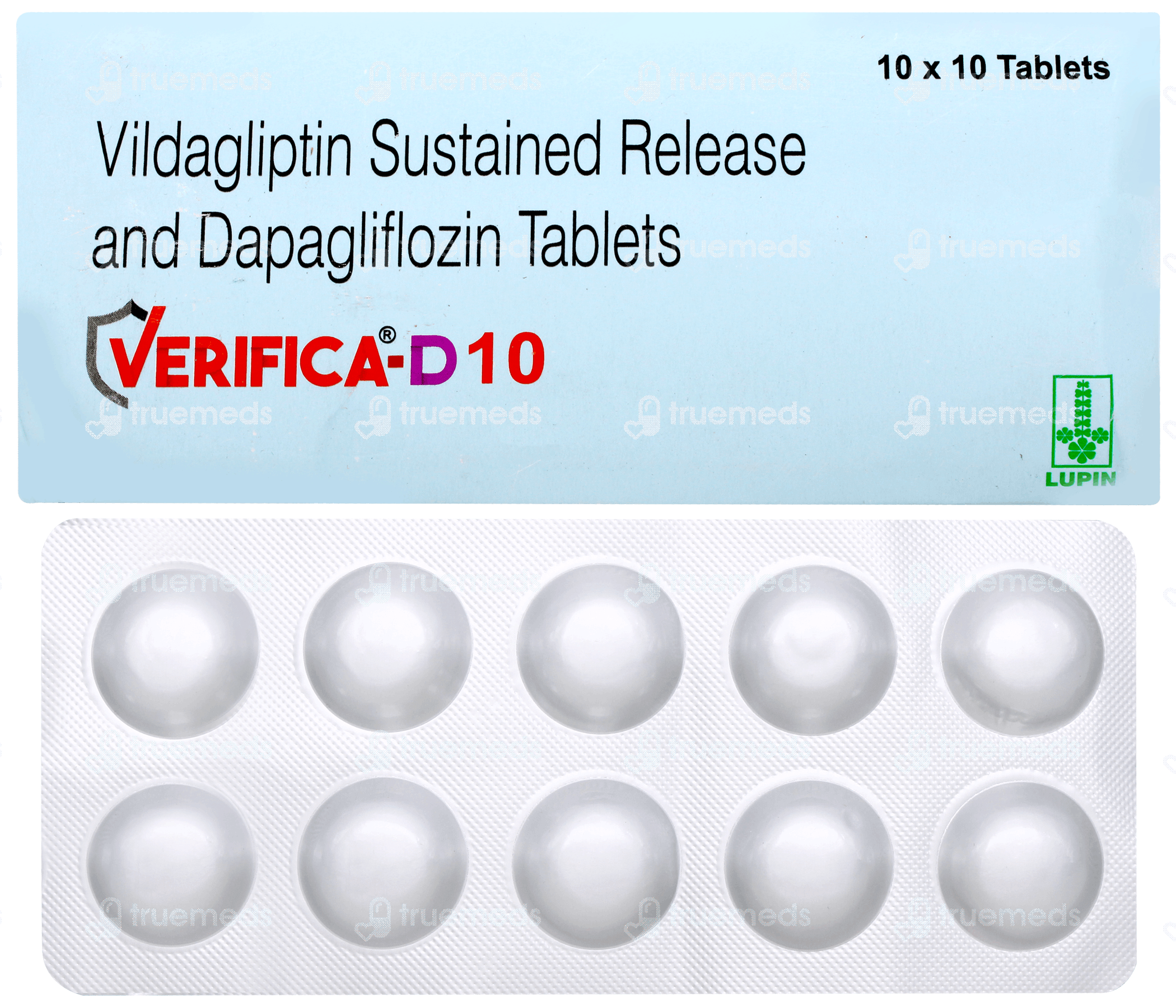Verifica D 10100 Mg Tablet 10 - Uses, Side Effects, Dosage, Price ...