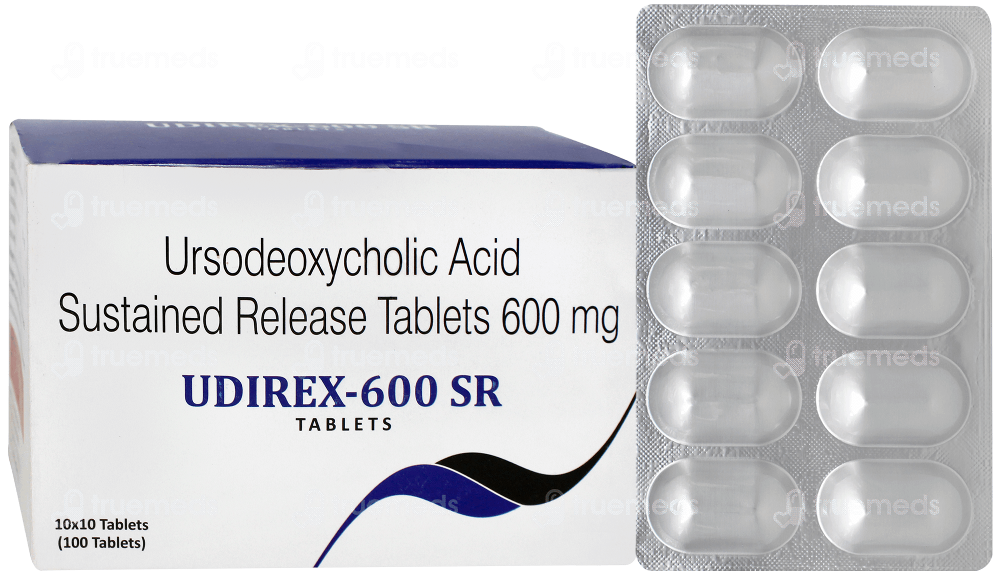 Udirex 600 Sr Tablet 10 - Uses, Side Effects, Dosage, Price | Truemeds