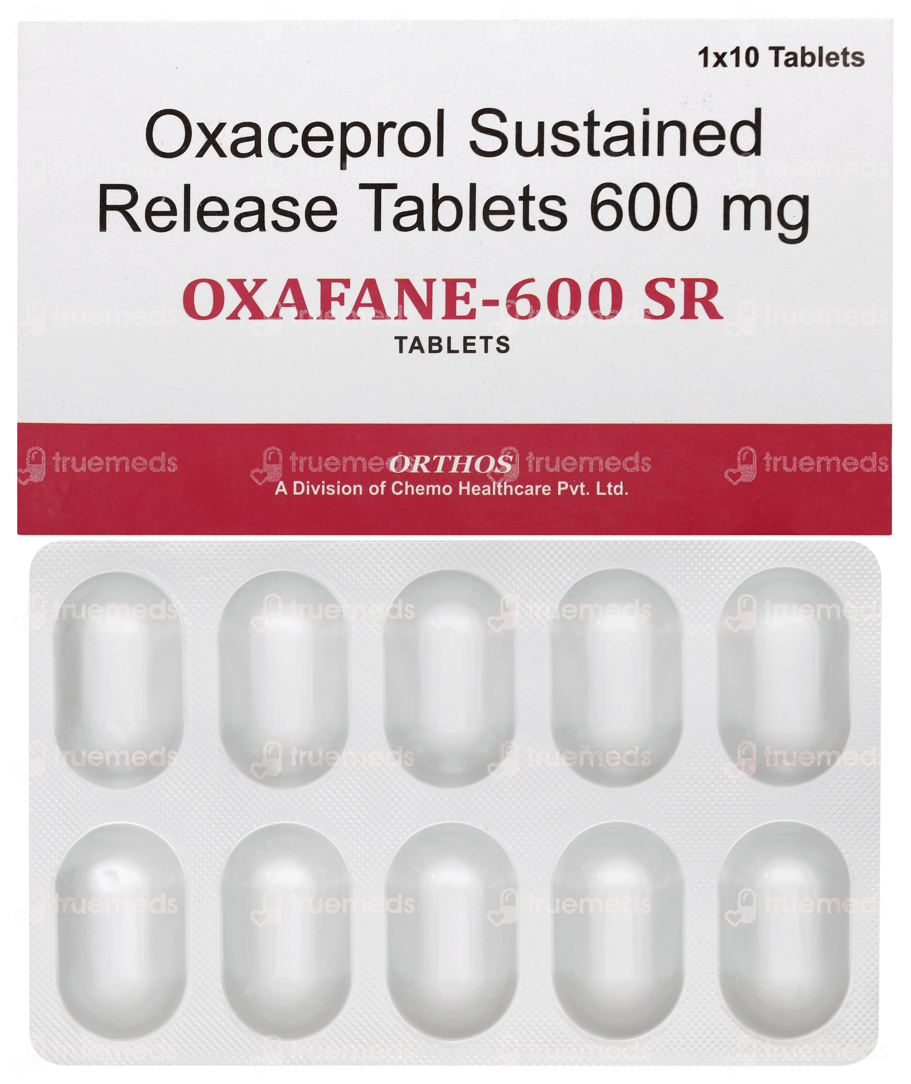 Oxafane 600 Sr Tablet 10 - Uses, Side Effects, Dosage, Price | Truemeds