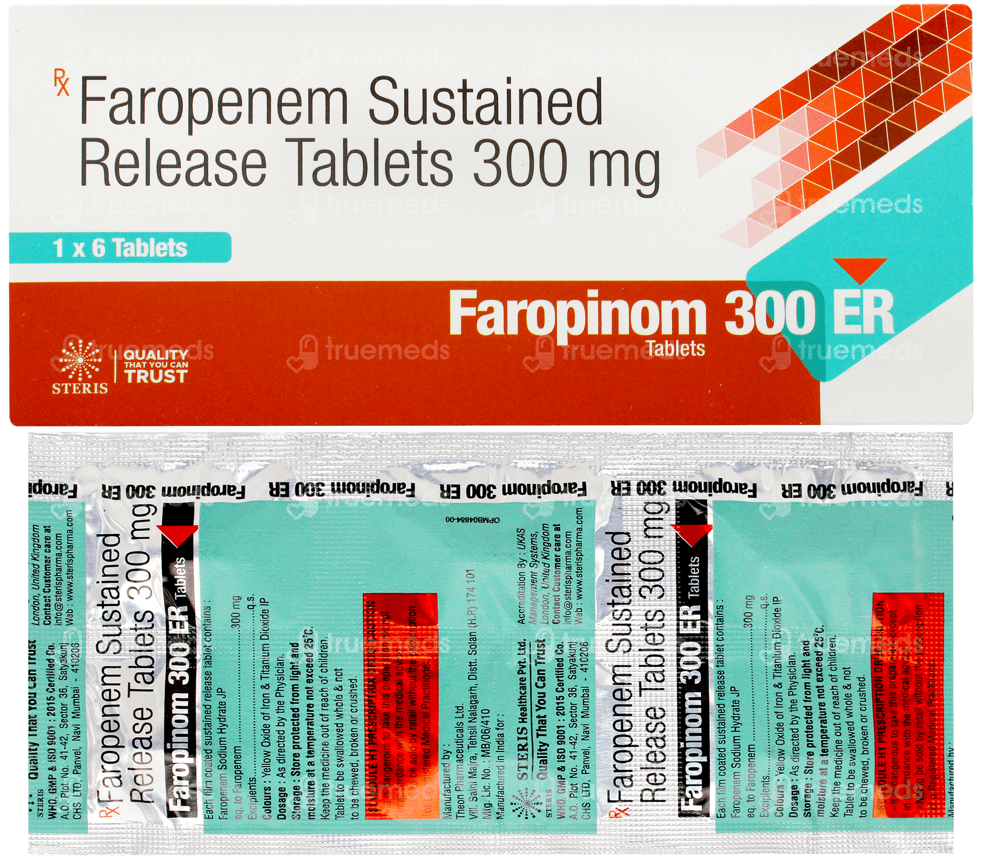 Faropinom 300 Er Tablet Sr 6 - Uses, Side Effects, Dosage, Price | Truemeds