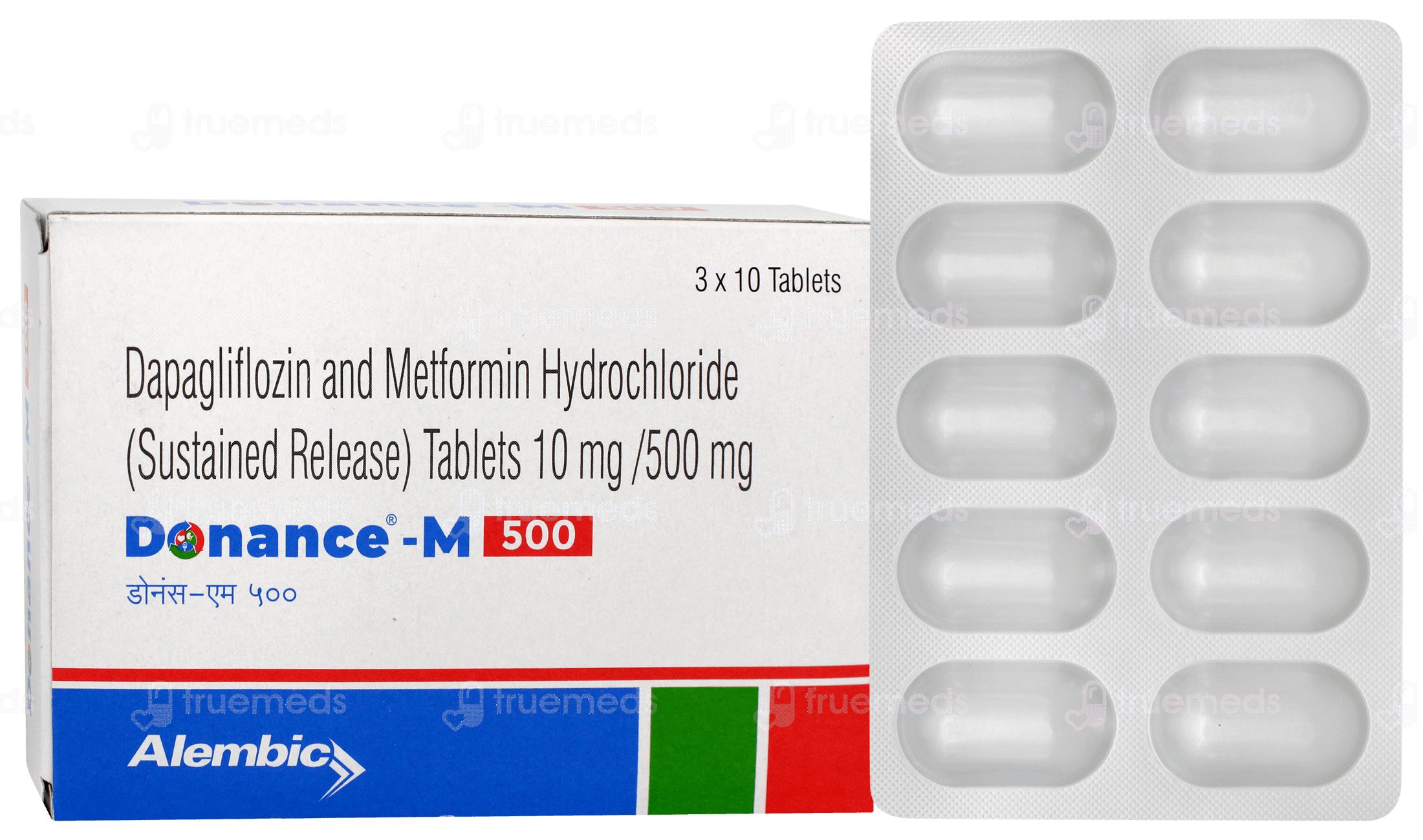 Donance M 500 Tablet 10 - Uses, Side Effects, Dosage, Price | Truemeds