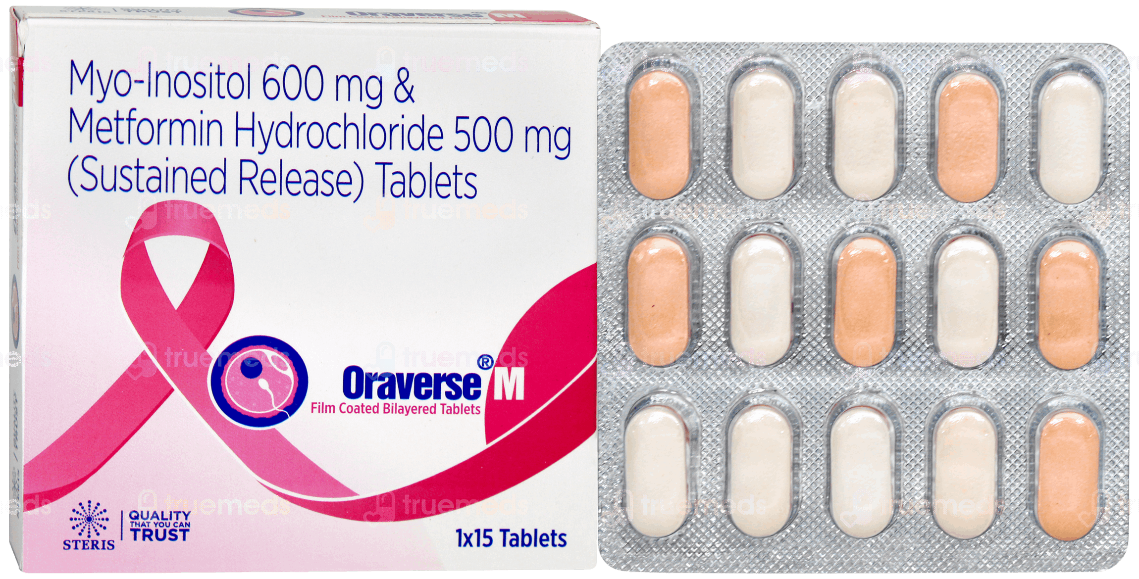 Oraverse M Tablet 15 - Uses, Side Effects, Dosage, Price | Truemeds
