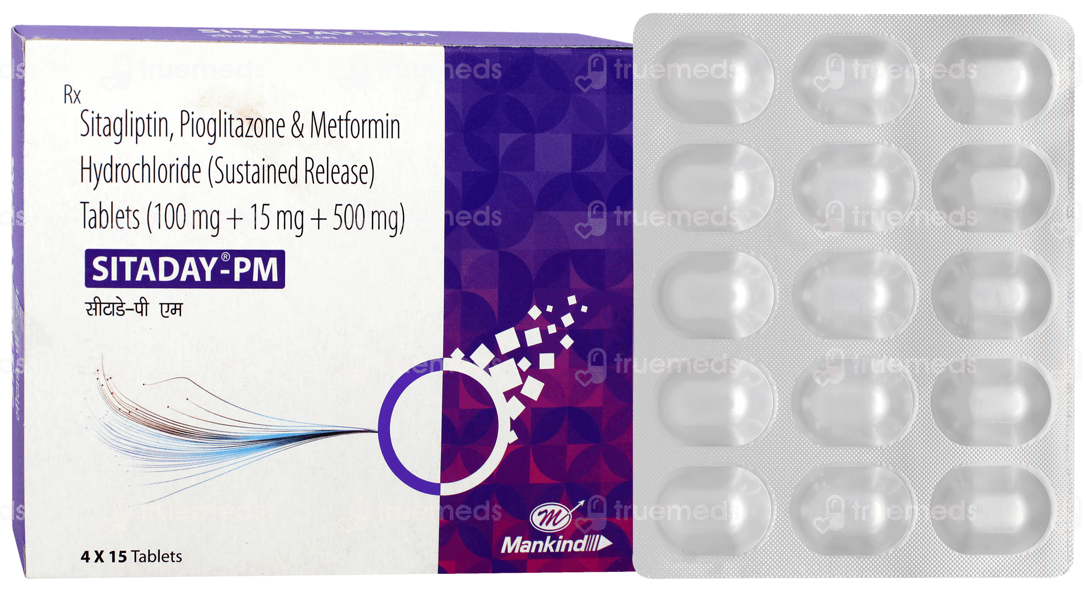 Sitaday Pm Tablet 15 - Uses, Side Effects, Dosage, Price | Truemeds
