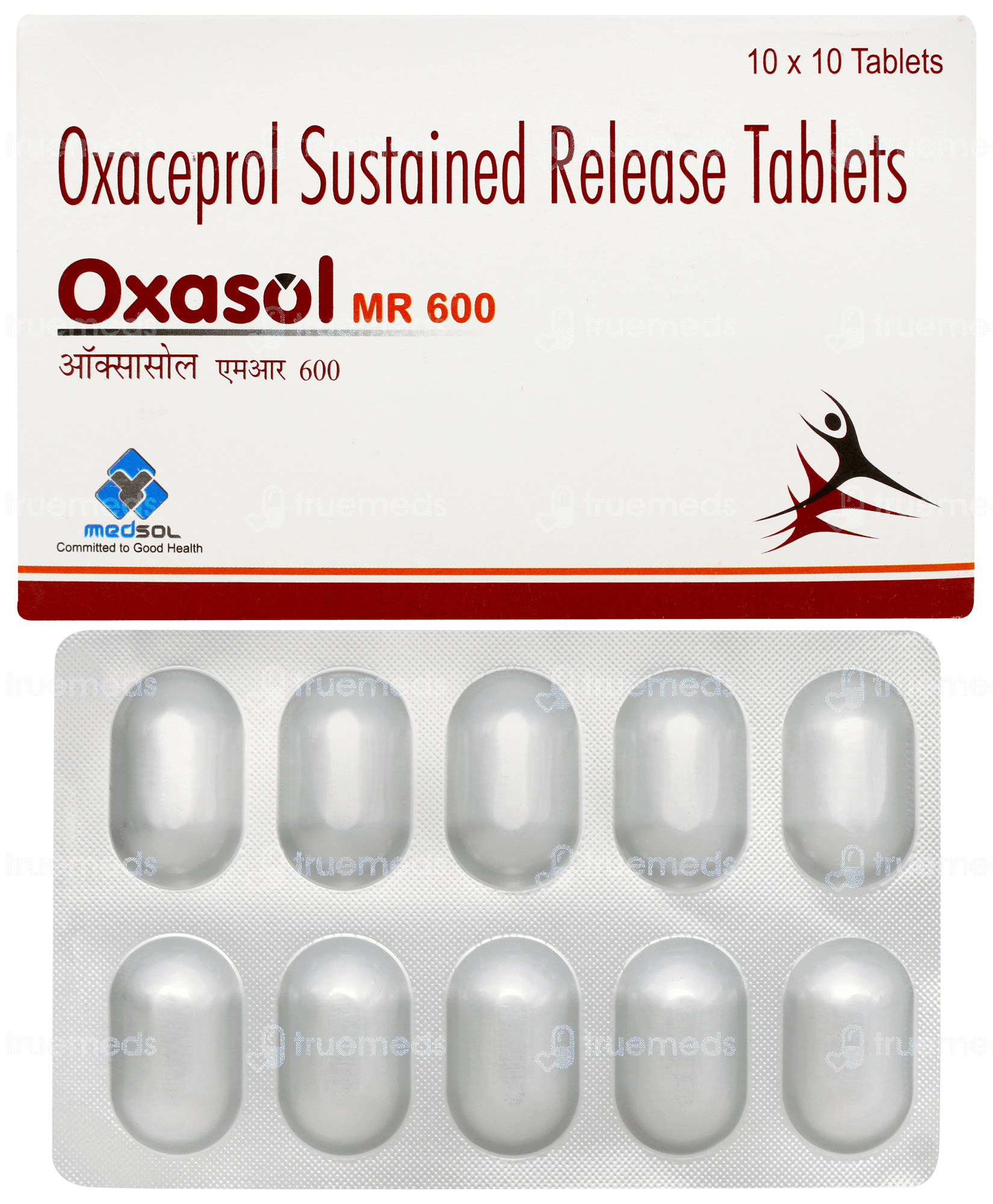 Oxasol Mr 600 Tablet Sr 10 - Uses, Side Effects, Dosage, Price | Truemeds